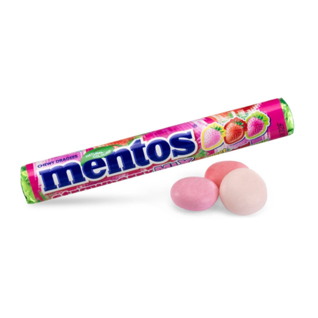 Mentos Drops Morango 38 Gr kopen? | PortugeseProducten.nl
