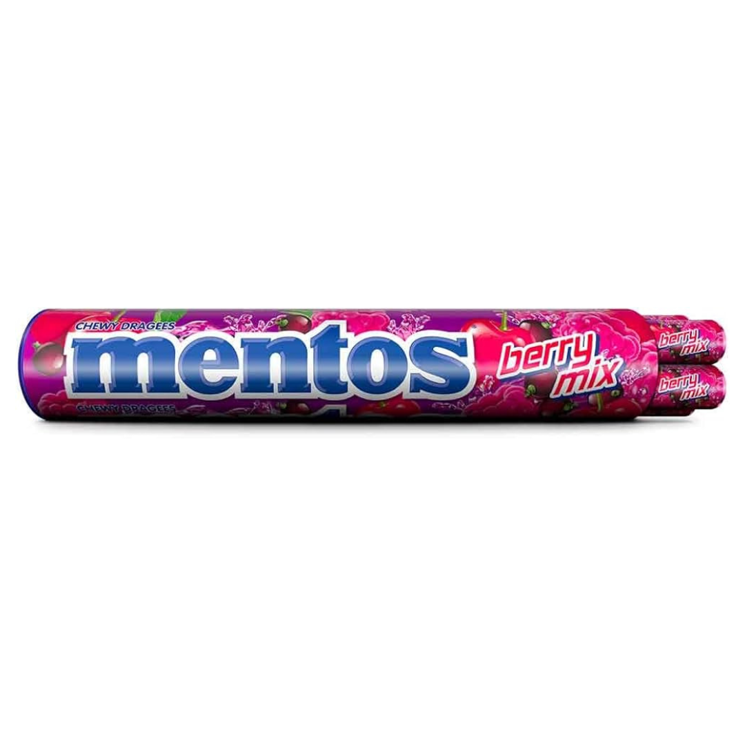 Mentos Stick Berry Mix 38 Gr - Portugese Producten
